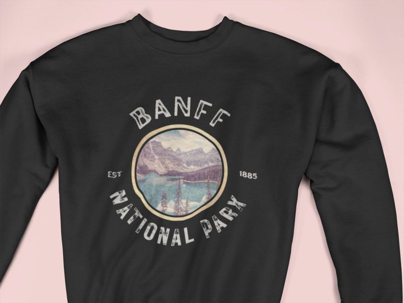 Banff National Park, Banff Photo Sweatshirt, Canada Sweatshirt, Alberta ...