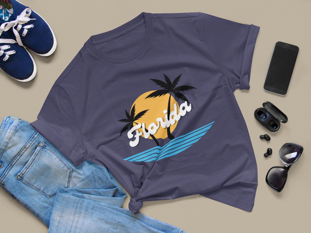 Florida Shirt, Florida Beach Tshirt, Florida Apparel, Florida Lover ...