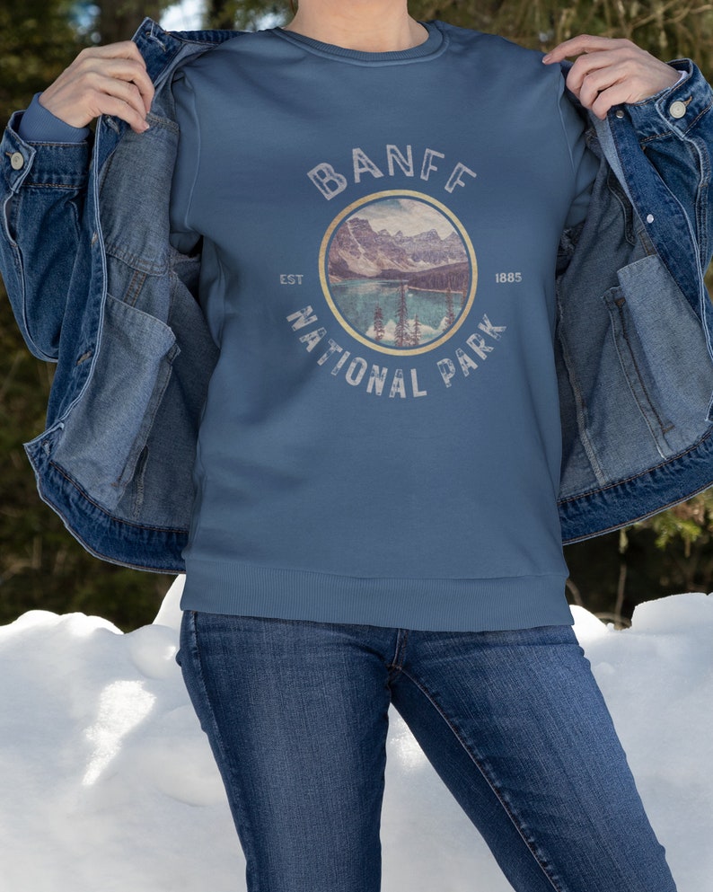 Banff National Park, Banff Photo Sweatshirt, Canada Sweatshirt, Alberta ...