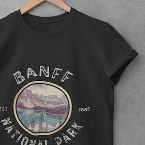 Banff National Park, Banff T-shirt, Canada Shirt, Alberta, Banff ...