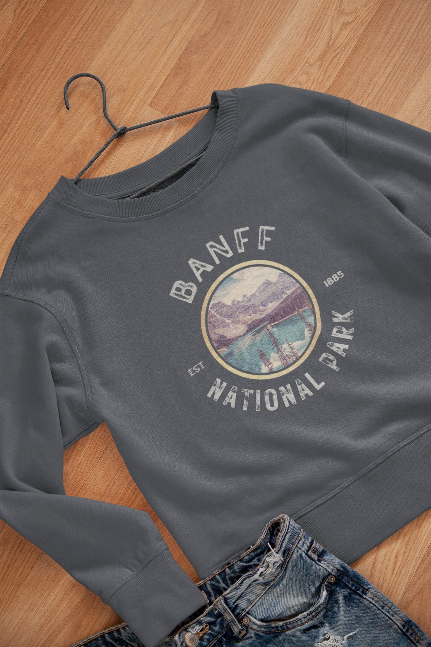 Banff National Park, Banff Photo Sweatshirt, Canada Sweatshirt, Alberta ...