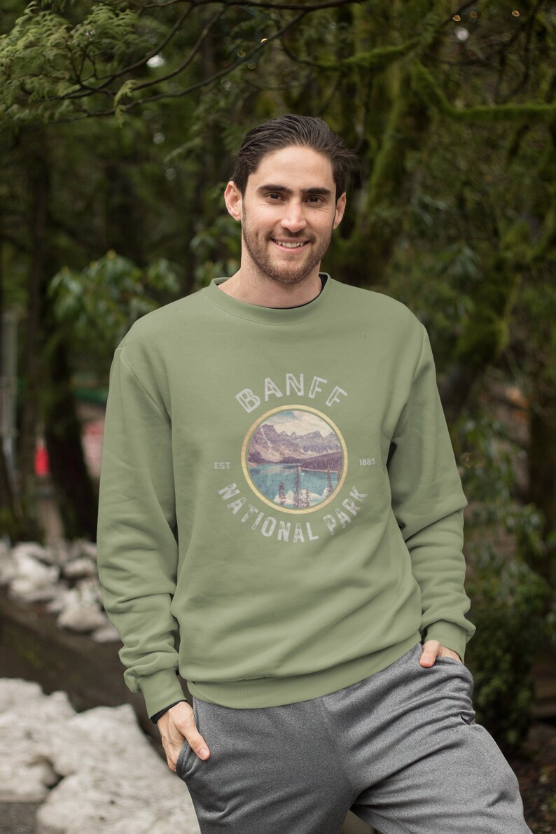 Banff National Park, Banff Photo Sweatshirt, Canada Sweatshirt, Alberta ...
