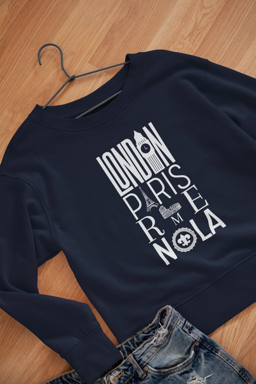 NOLA, New Orleans, NOLA Sweatshirt, New Orleans Hoodie, Louisiana ...