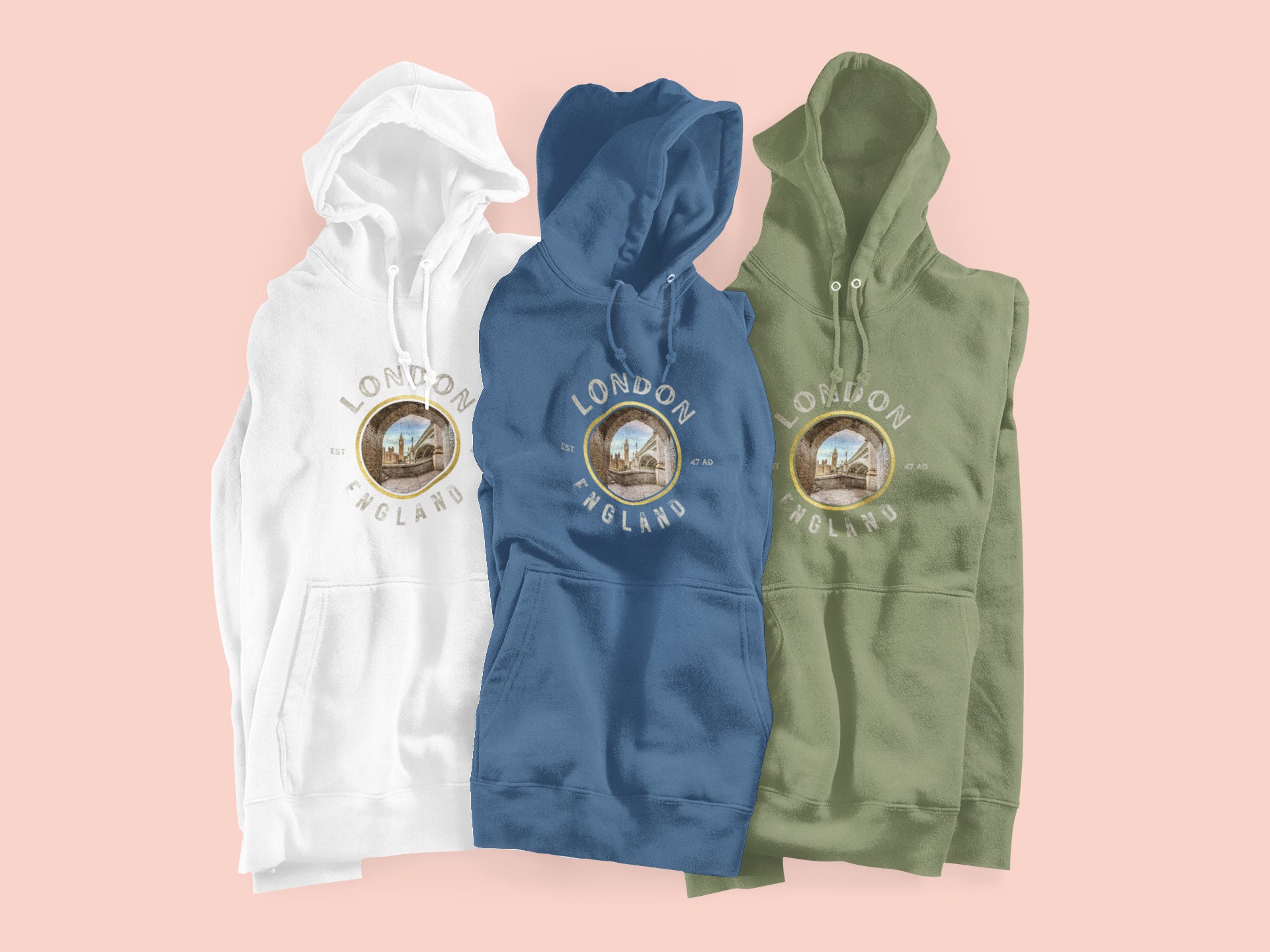 London, London Hoodie, London England, Graphic Design, Big Ben, City of ...