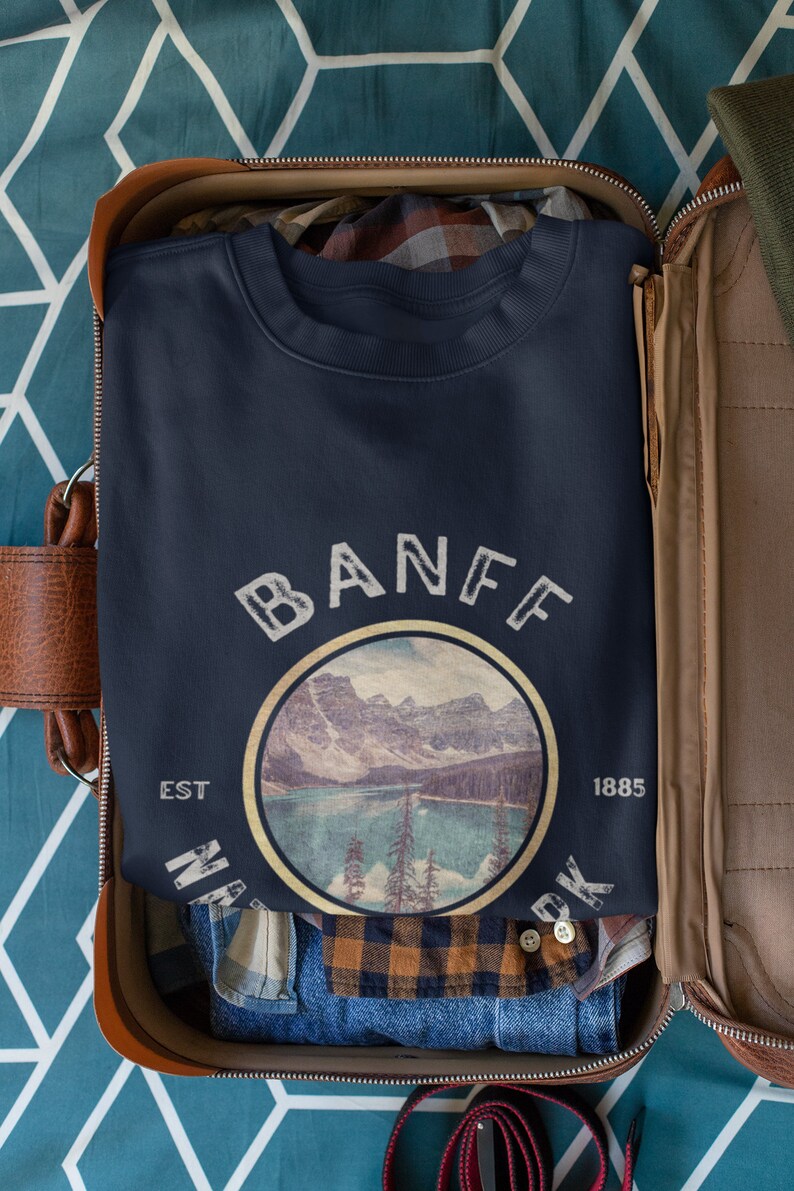 Banff National Park, Banff Photo Sweatshirt, Canada Sweatshirt, Alberta ...