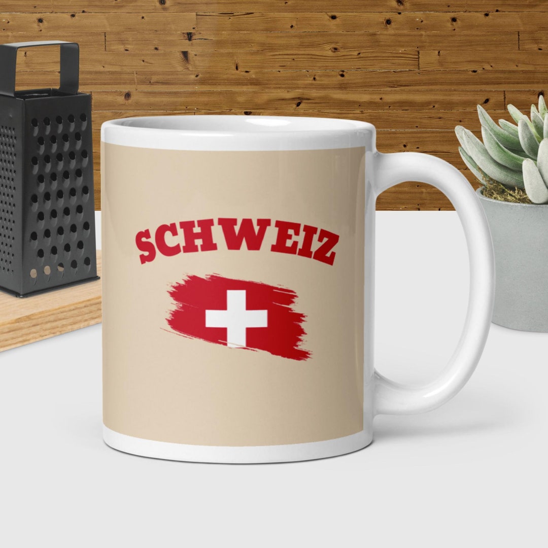 Switzerland Mug, Switzerland, Schweiz, Schweiz Mug, Swiss Gift, Swiss ...