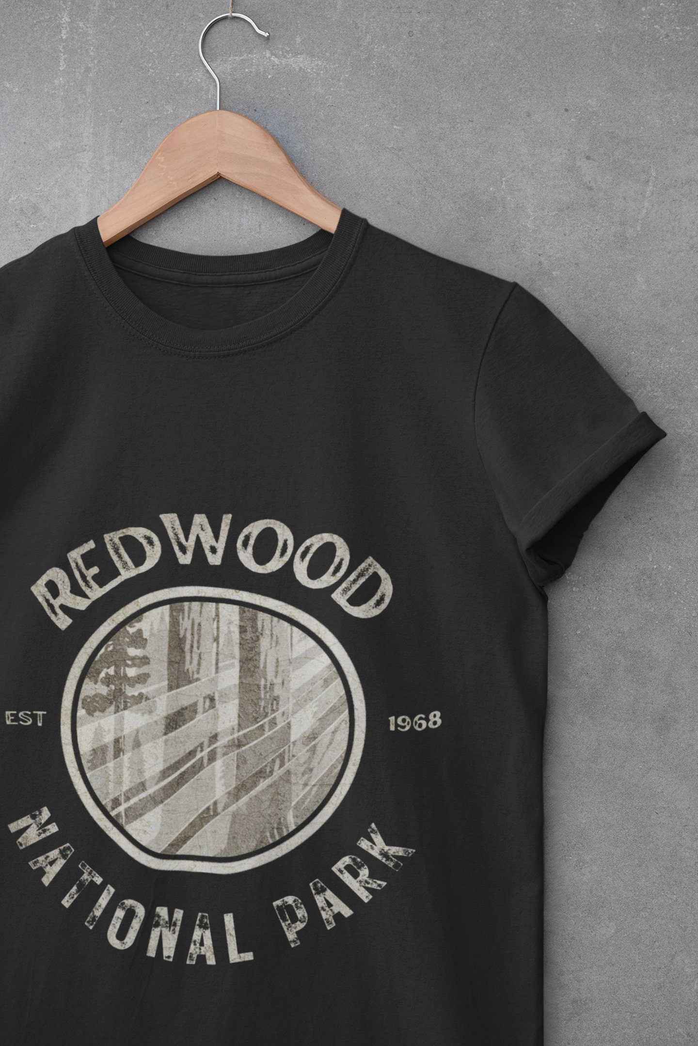 Redwood, Redwoods, National Park, Northern California, Tee, T-shirt ...