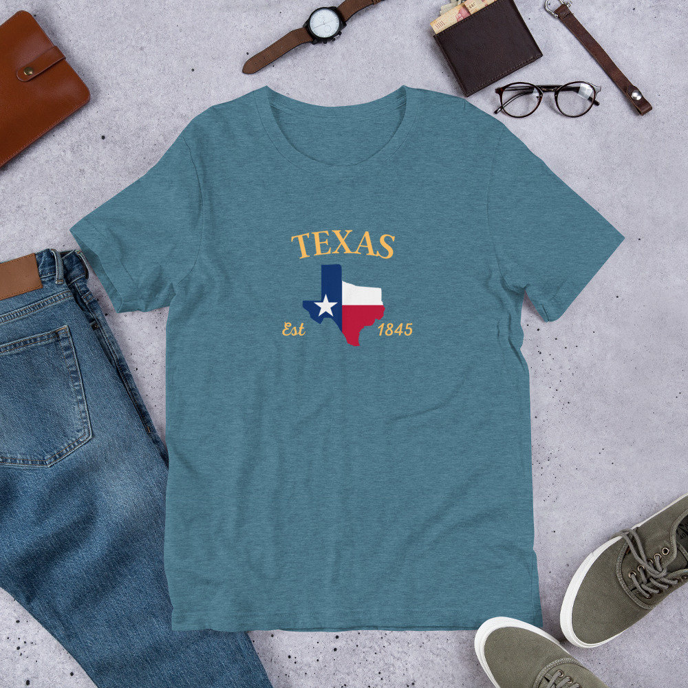 Texas T-shirt, Texas Pride Cowboy Graphic Tee, Gift for Proud Texans ...