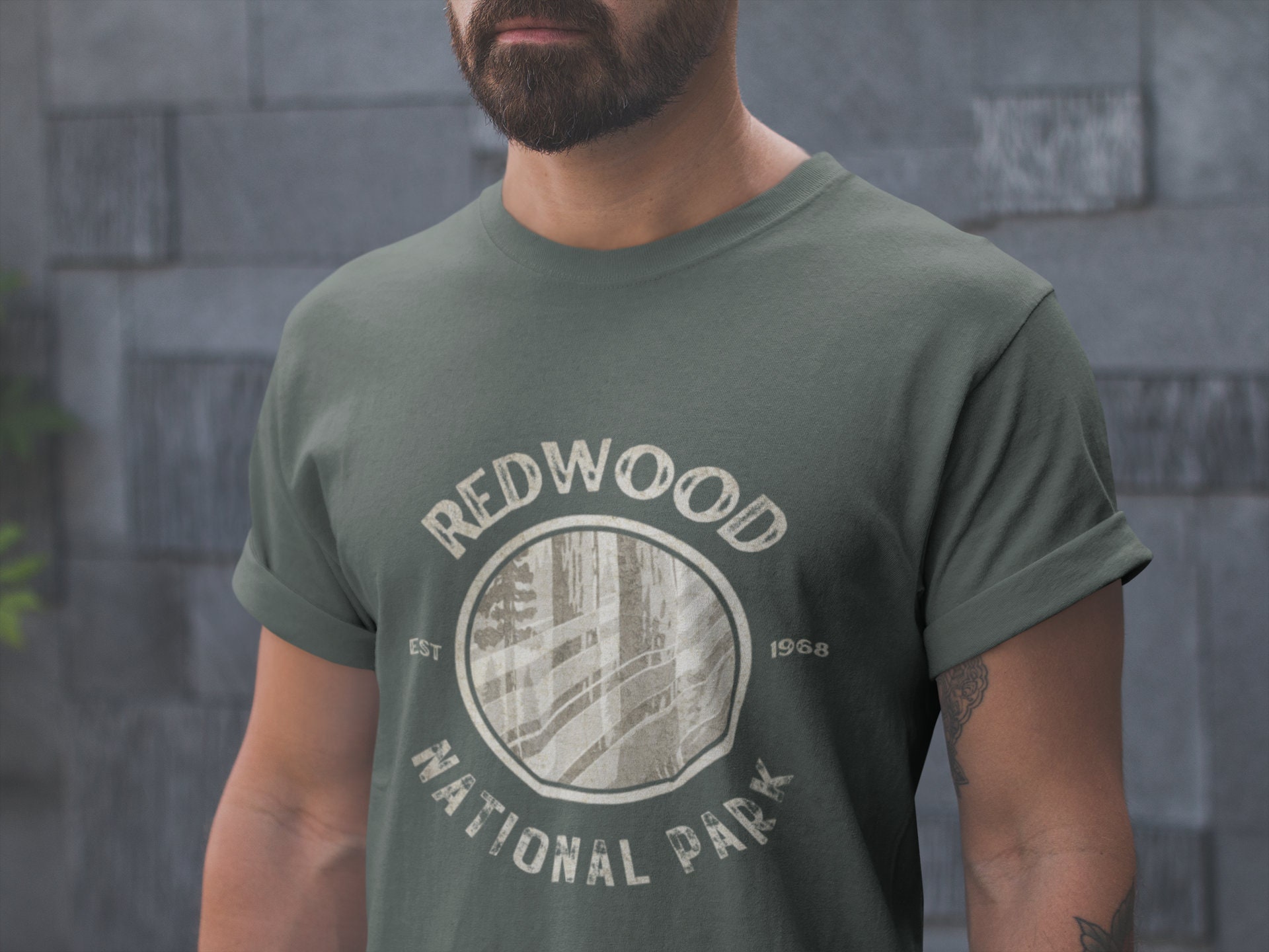 Redwood, Redwoods, National Park, Northern California, Tee, T-shirt ...