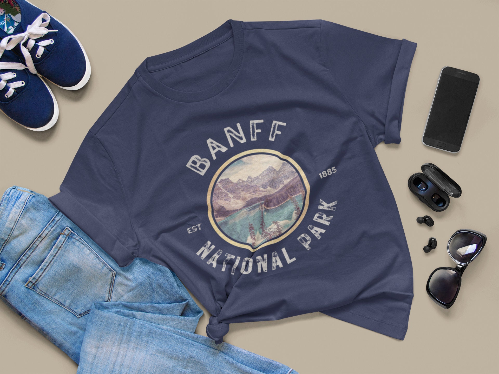 Banff National Park, Banff T-shirt, Canada Shirt, Alberta, Banff ...