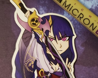 Shogun Raiden Chibi - Etsy