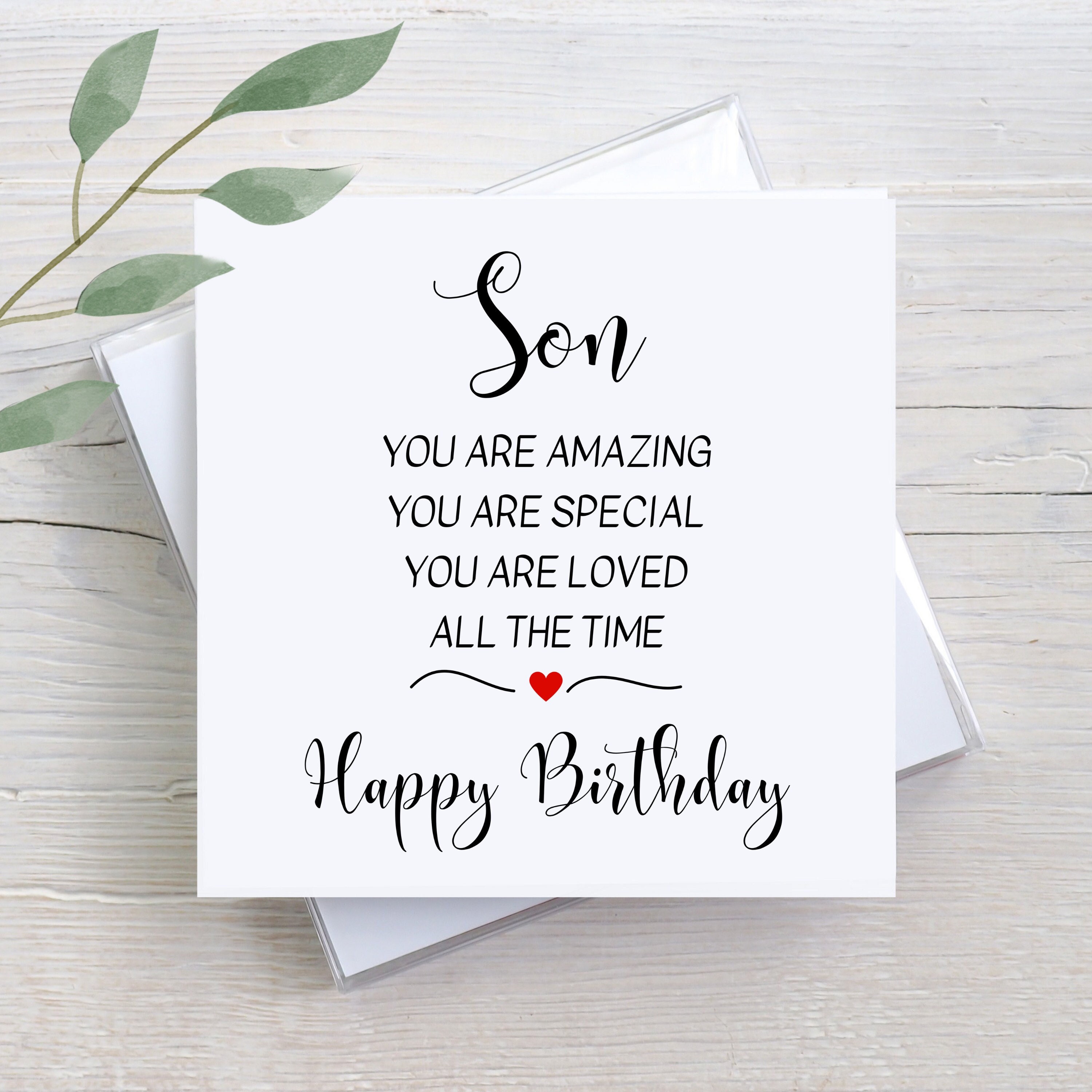 Fascinating Birthday Cards For Son From Mom Images