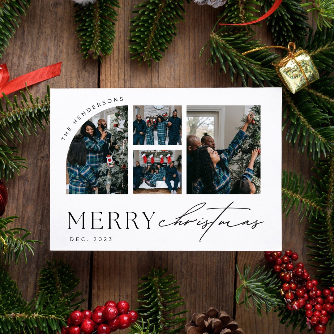 Custom Christmas Cards Custom Photo Cards Personalized Cards Holiday
