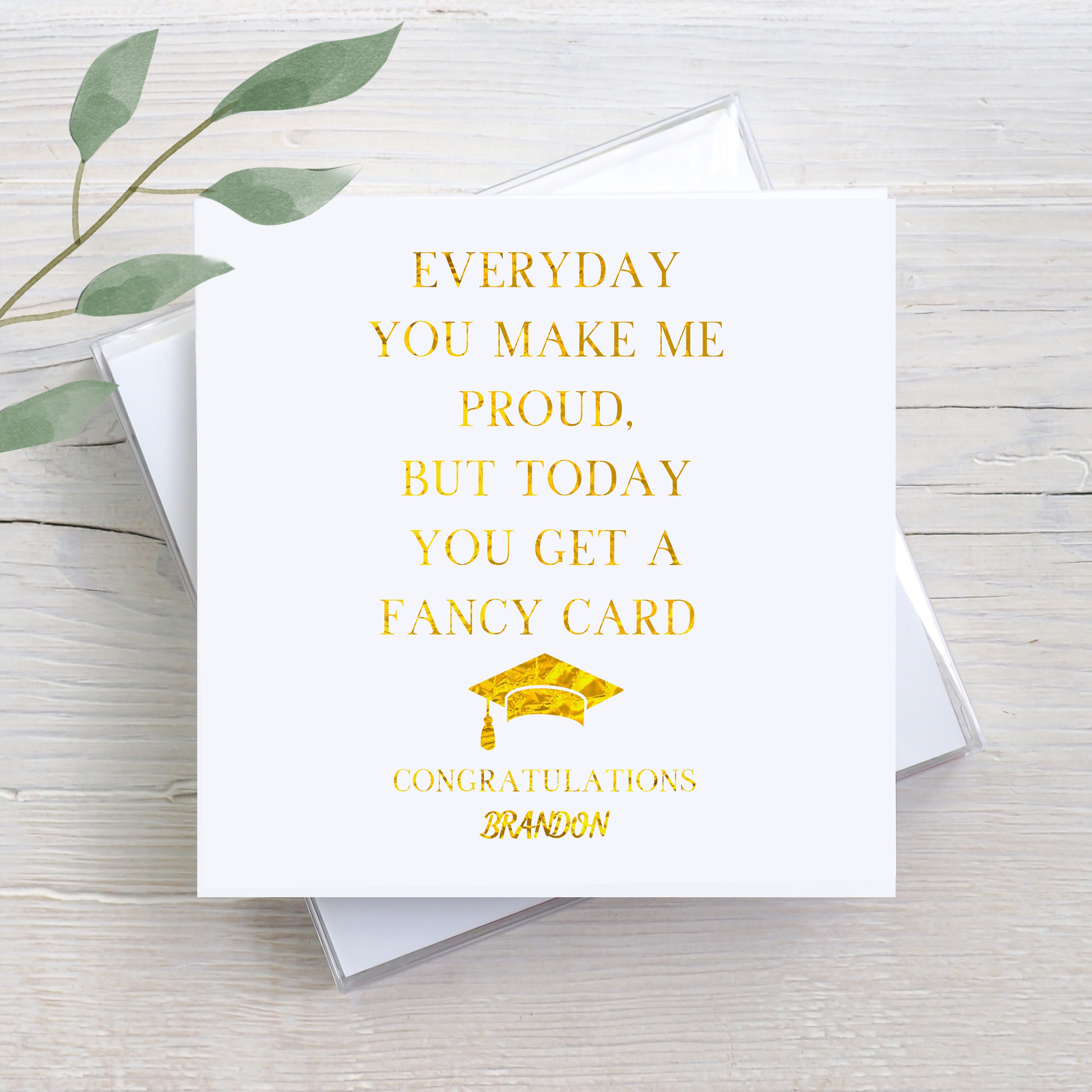 Custom Graduation Card, Graduation Card for Son, Funny Graduation Card ...