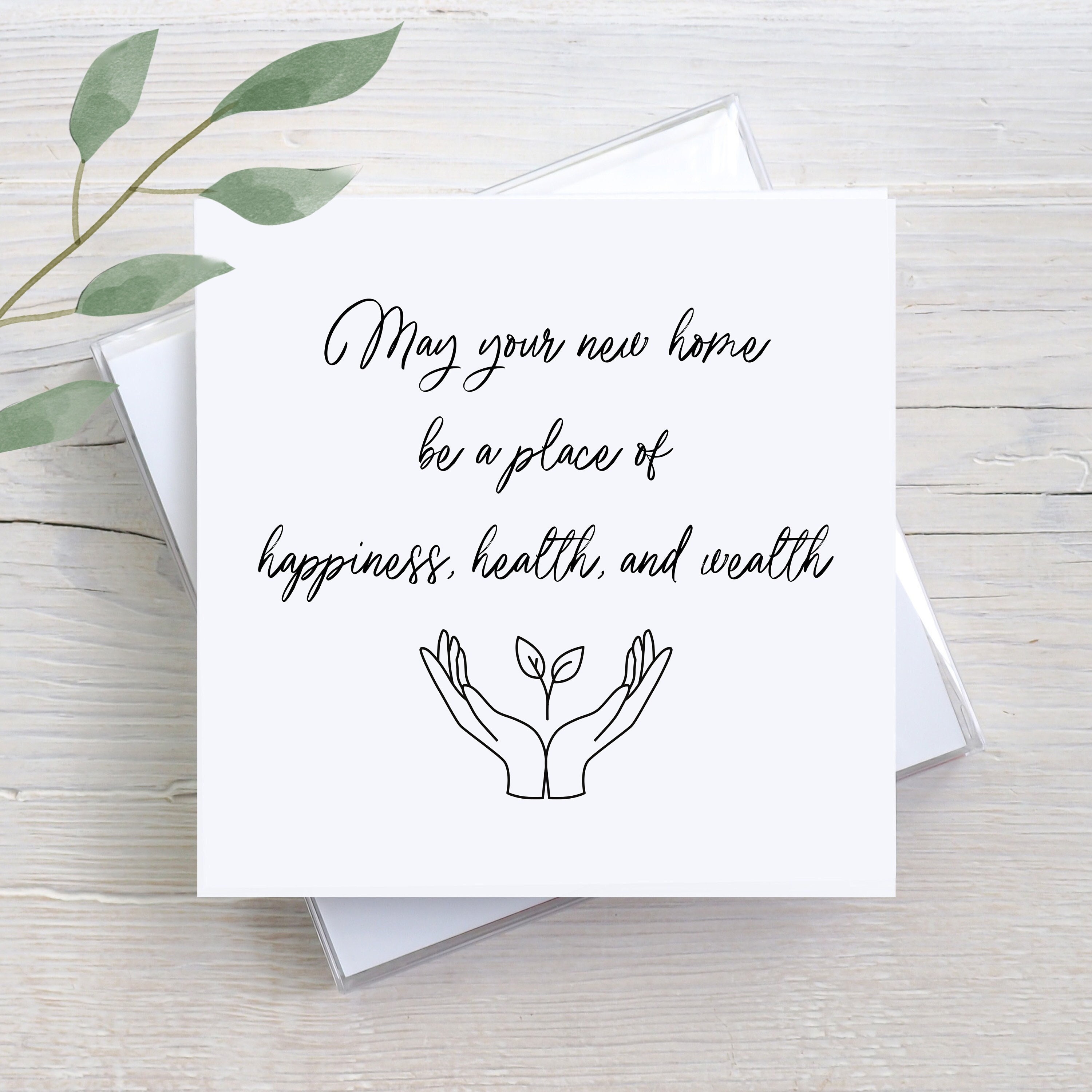 Custom Housewarming Card, Card From Realtor, Custom Greeting Card ...