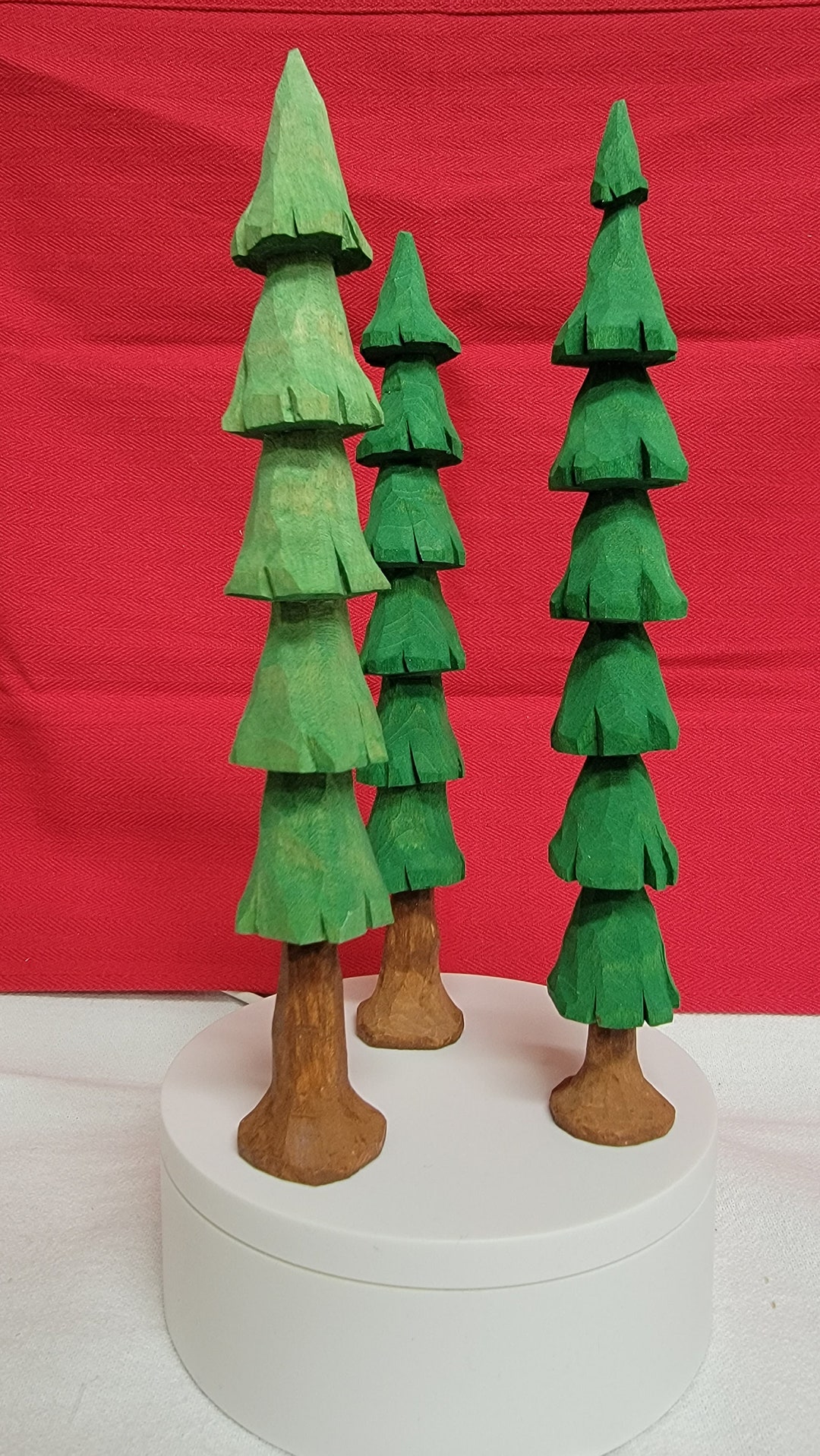 Rustic Hand Carved Christmas Tree - Etsy