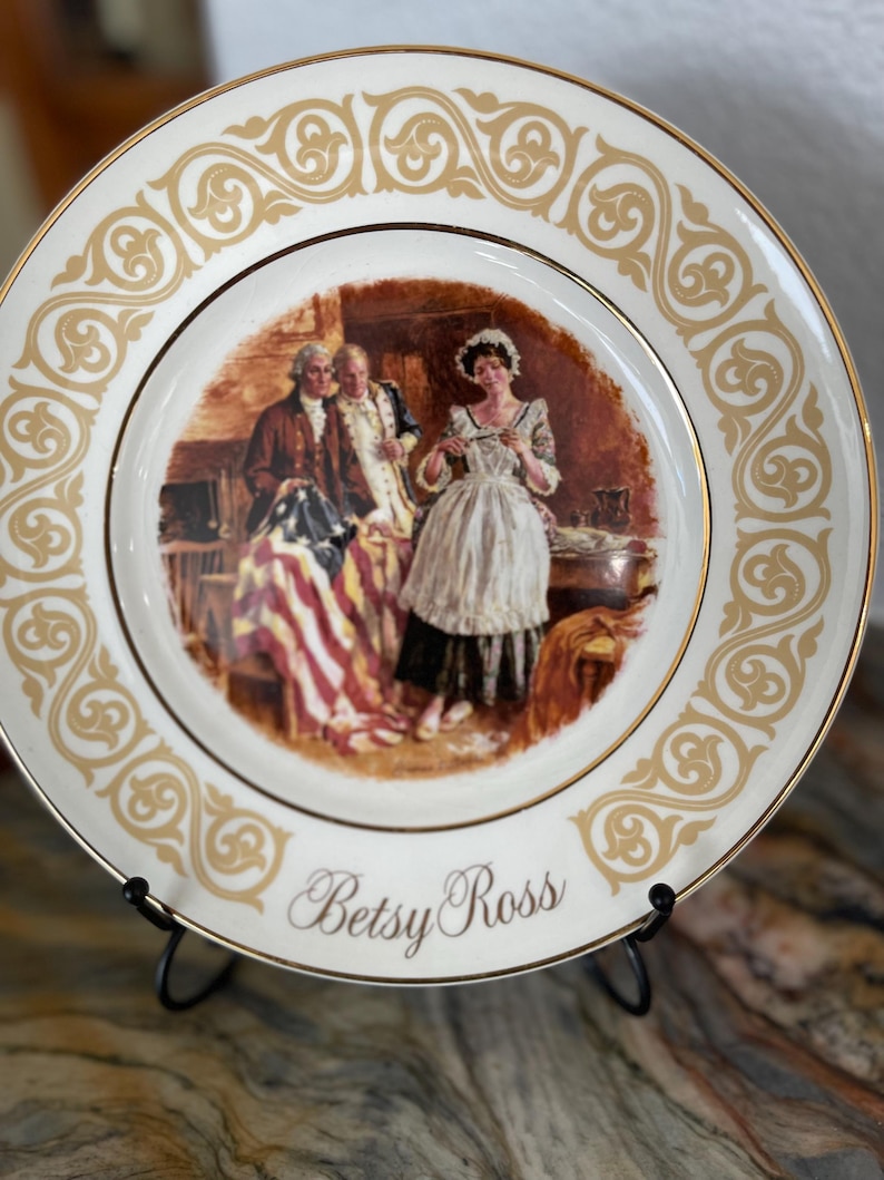 Avon Betsy Ross Plate - Etsy