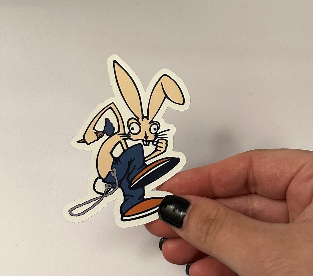 Blink 182 Bunny Logo Water Resistant Stickers (one Sticker) - Etsy