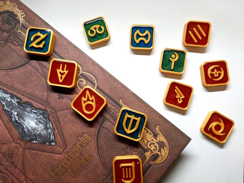 FFXIV Job Icon 3D Print Resin Magnet - Etsy
