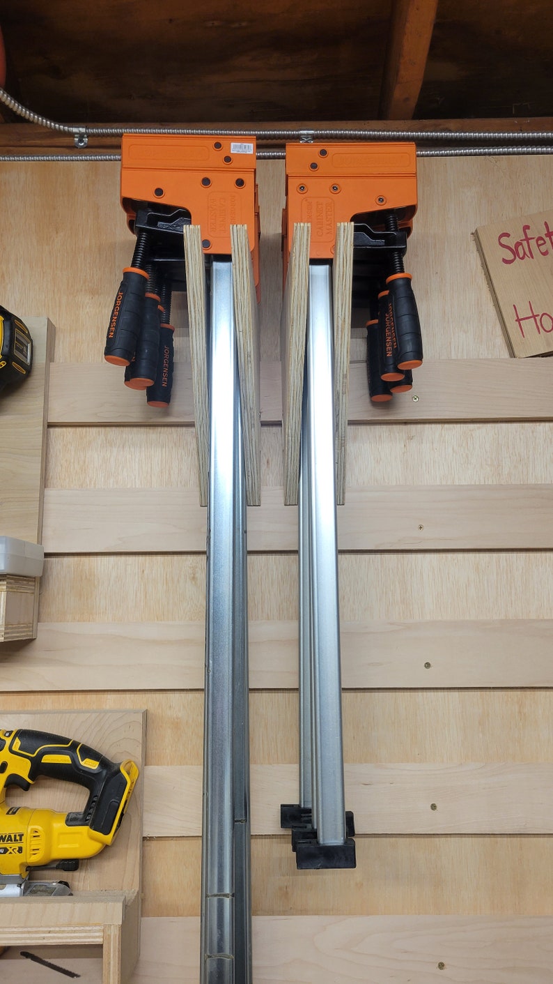 Clamp Storage Organizer for French Cleat Wall, Modular Wall ...