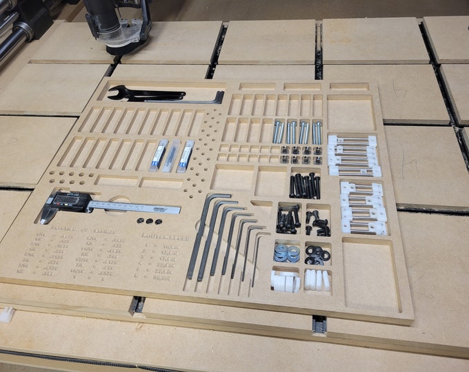 Cnc Tool Orginazer For Onefinity Digital Download Svg G Code Router