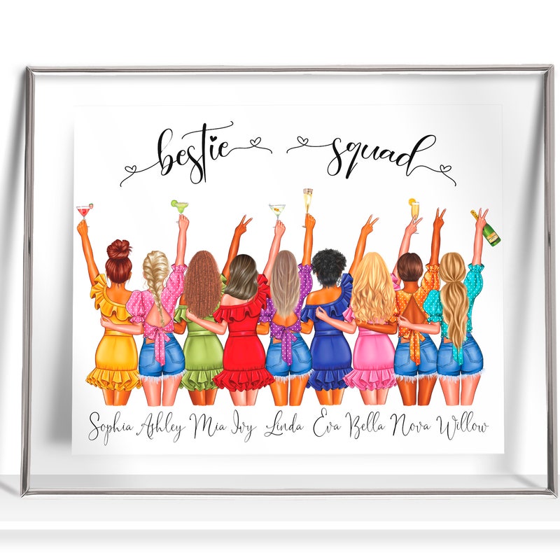 Best Friends Card - Etsy