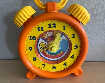 Vintage Toy Clock | Etsy