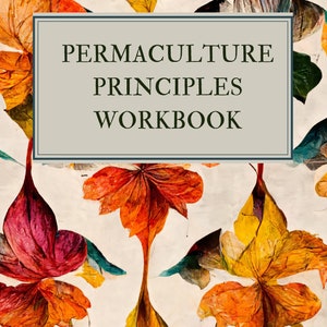 Permaculture Principles Workbook - Etsy