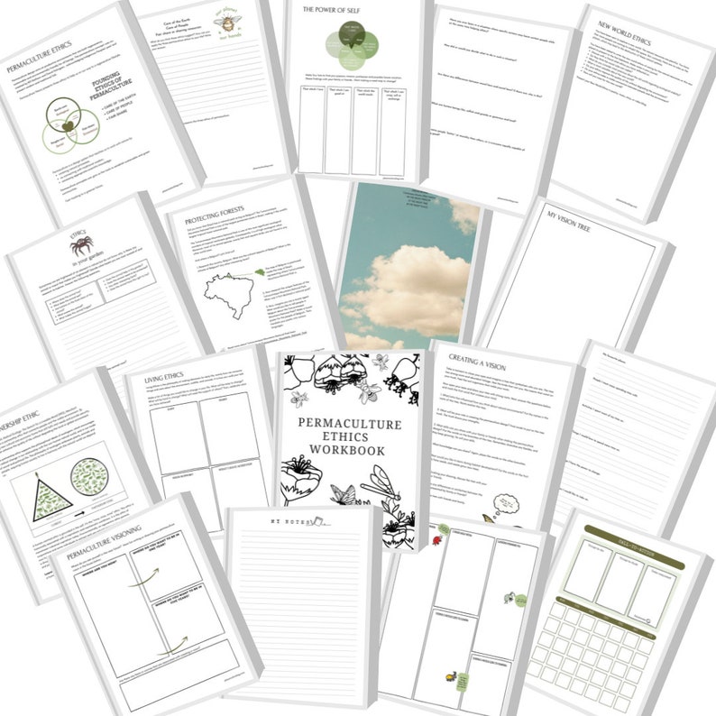 Permaculture Ethics Workbook - Etsy