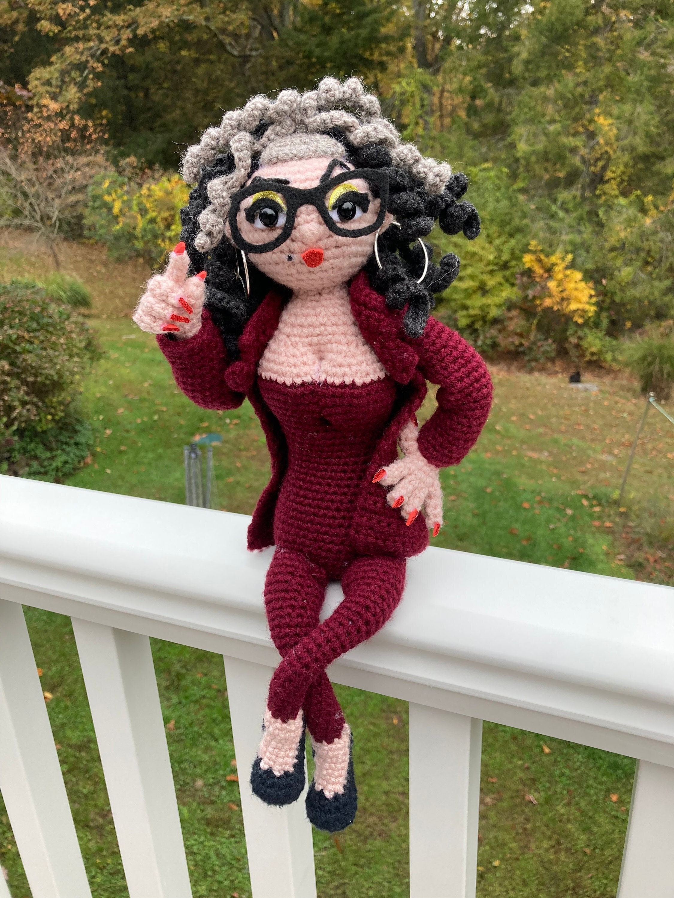 Michelle Visage Crochet PATTERN - Etsy