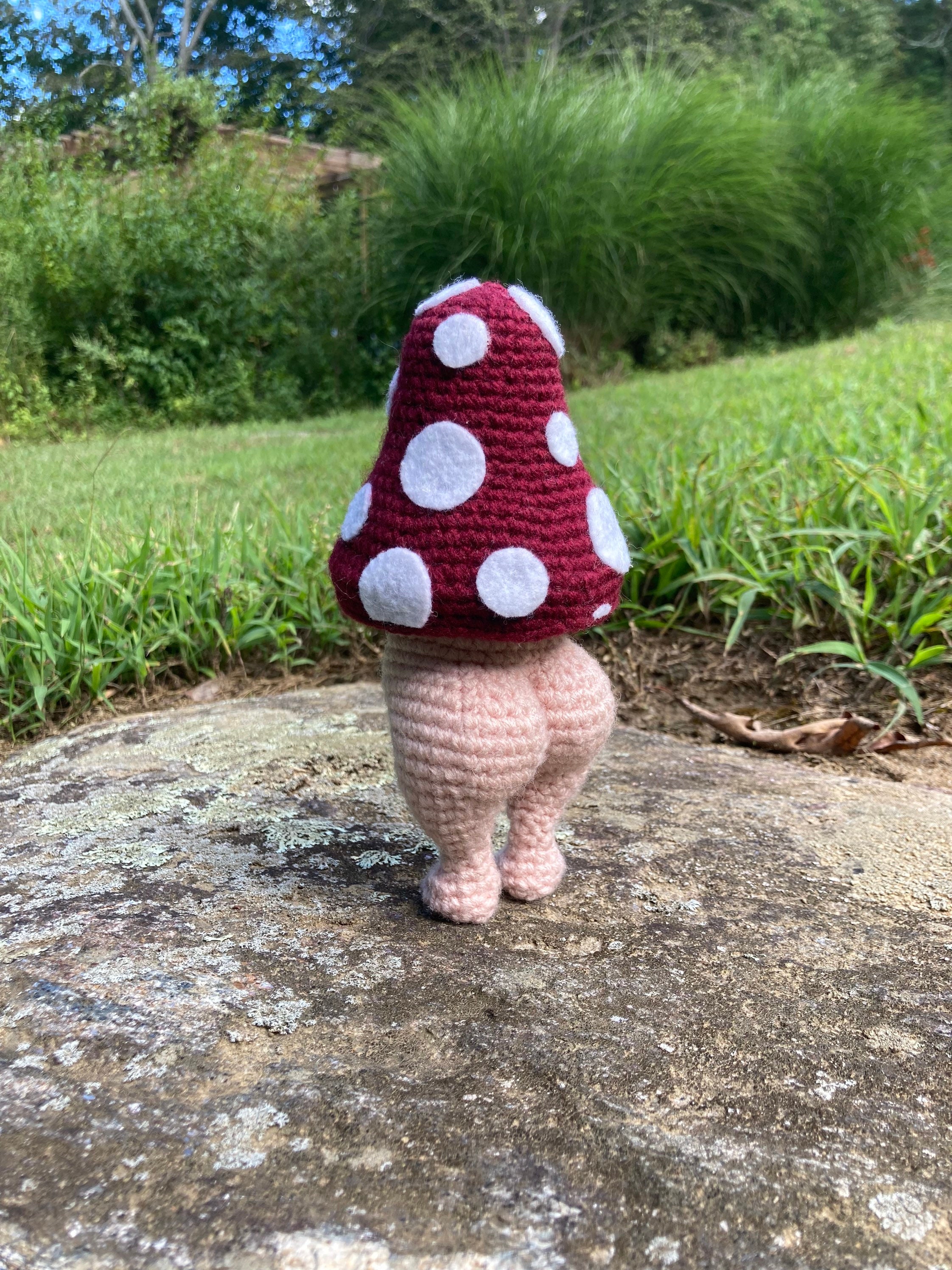 Mushroom Butt Crochet Pattern - Etsy