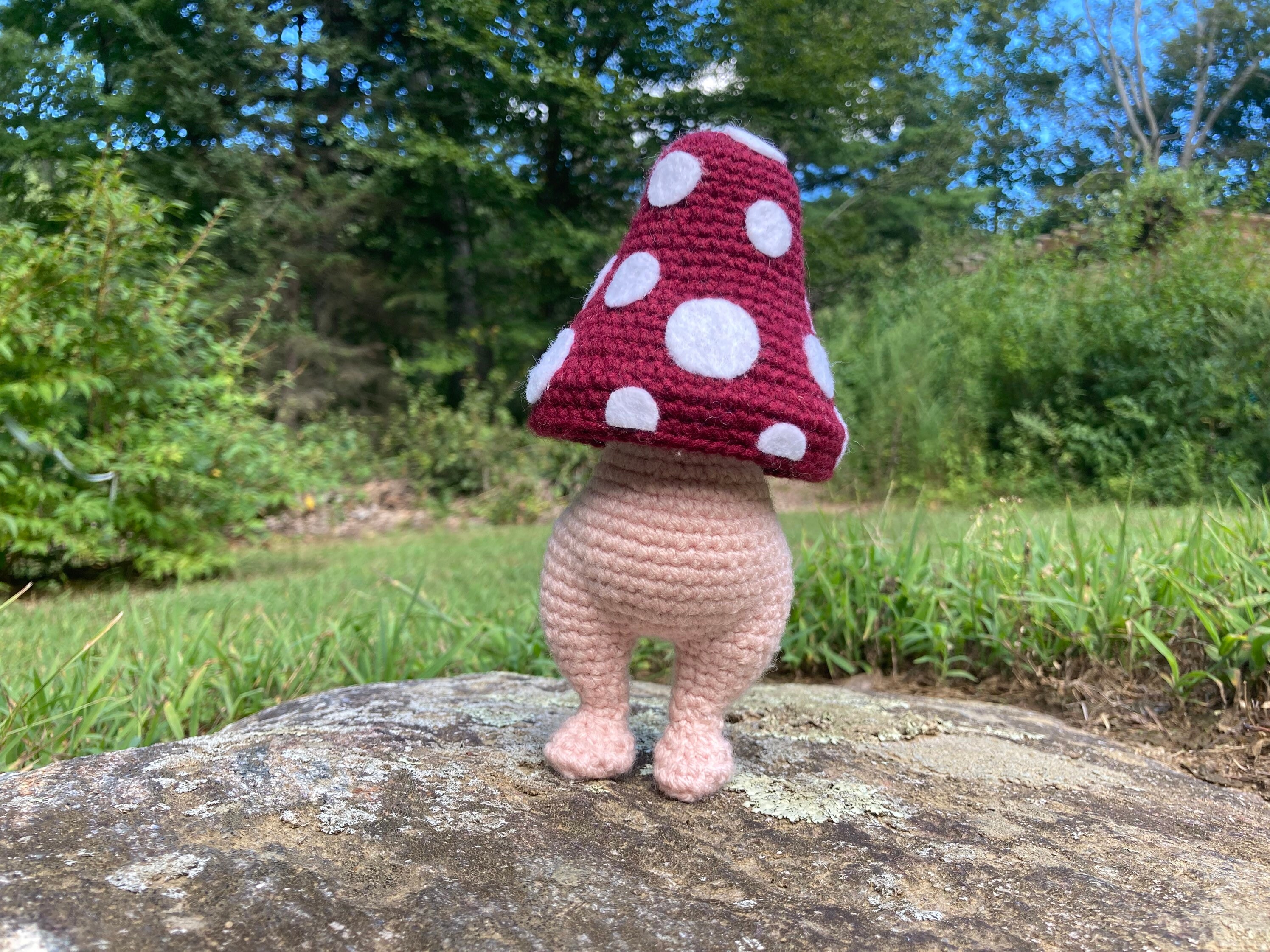 Mushroom Butt Crochet Pattern - Etsy