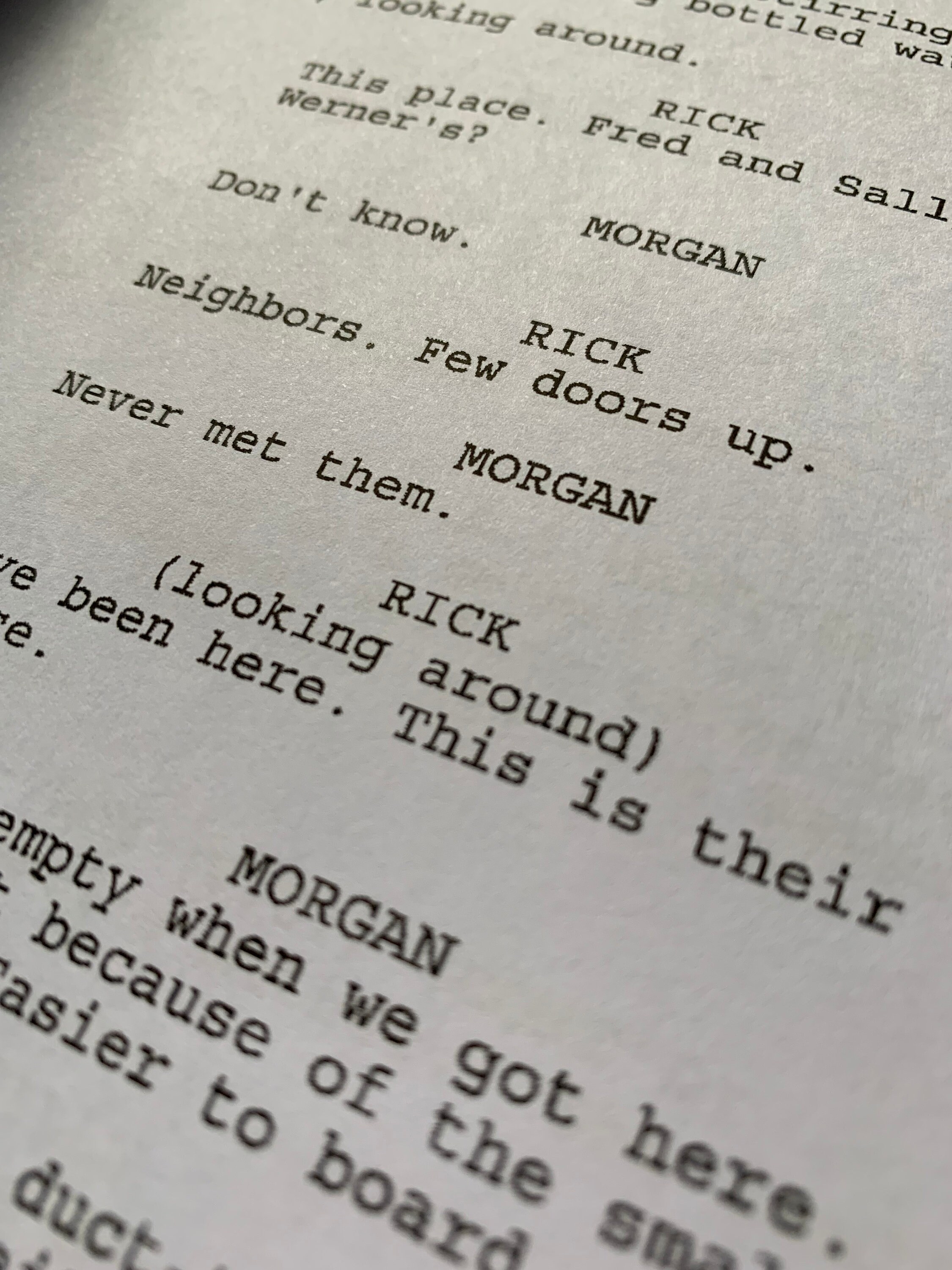 The Walking Dead Pilot TV Script Andrew Lincoln, Norman Reedus, Lauren ...