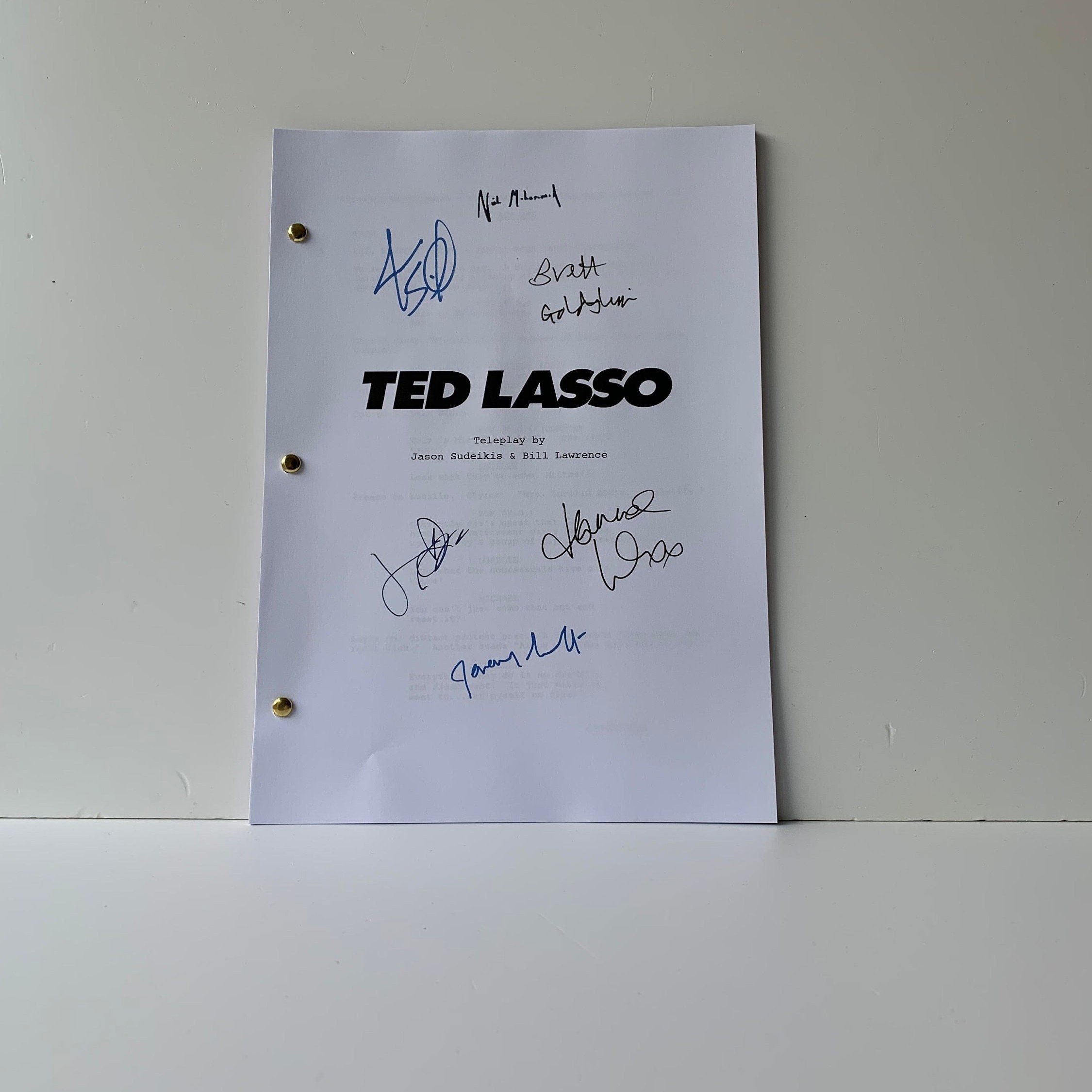 Ted Lasso Pilot TV Script Jason Sudeikis, Brett Goldstein, Hannah ...
