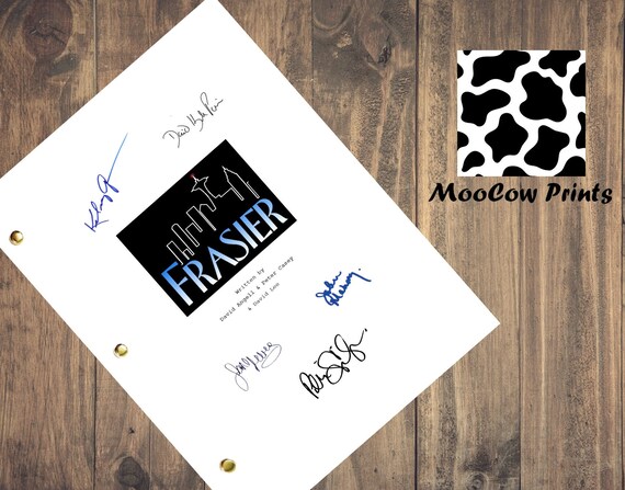 Frasier Pilot TV Script Kelsey Grammer David Hyde Pierece - Etsy