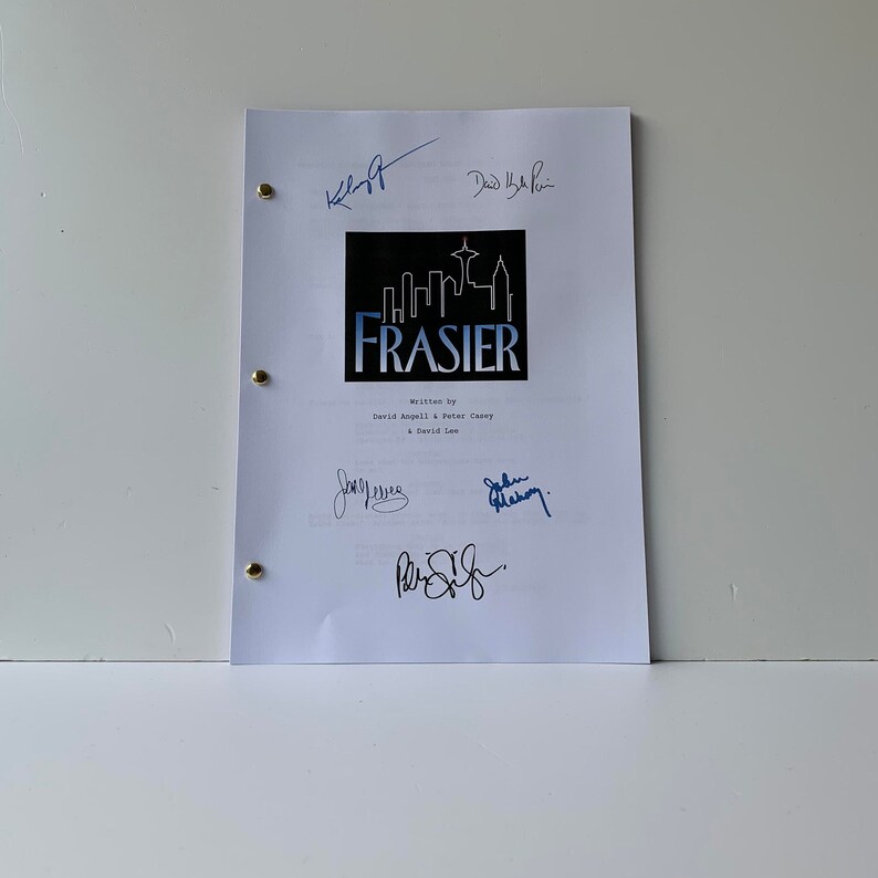 Frasier Pilot TV Script - Kelsey Grammer, David Hyde Pierce, John ...