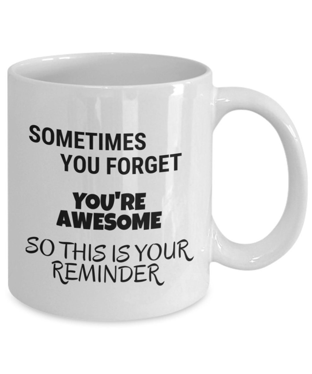 Sometimes You Forget You're Awesome - Etsy
