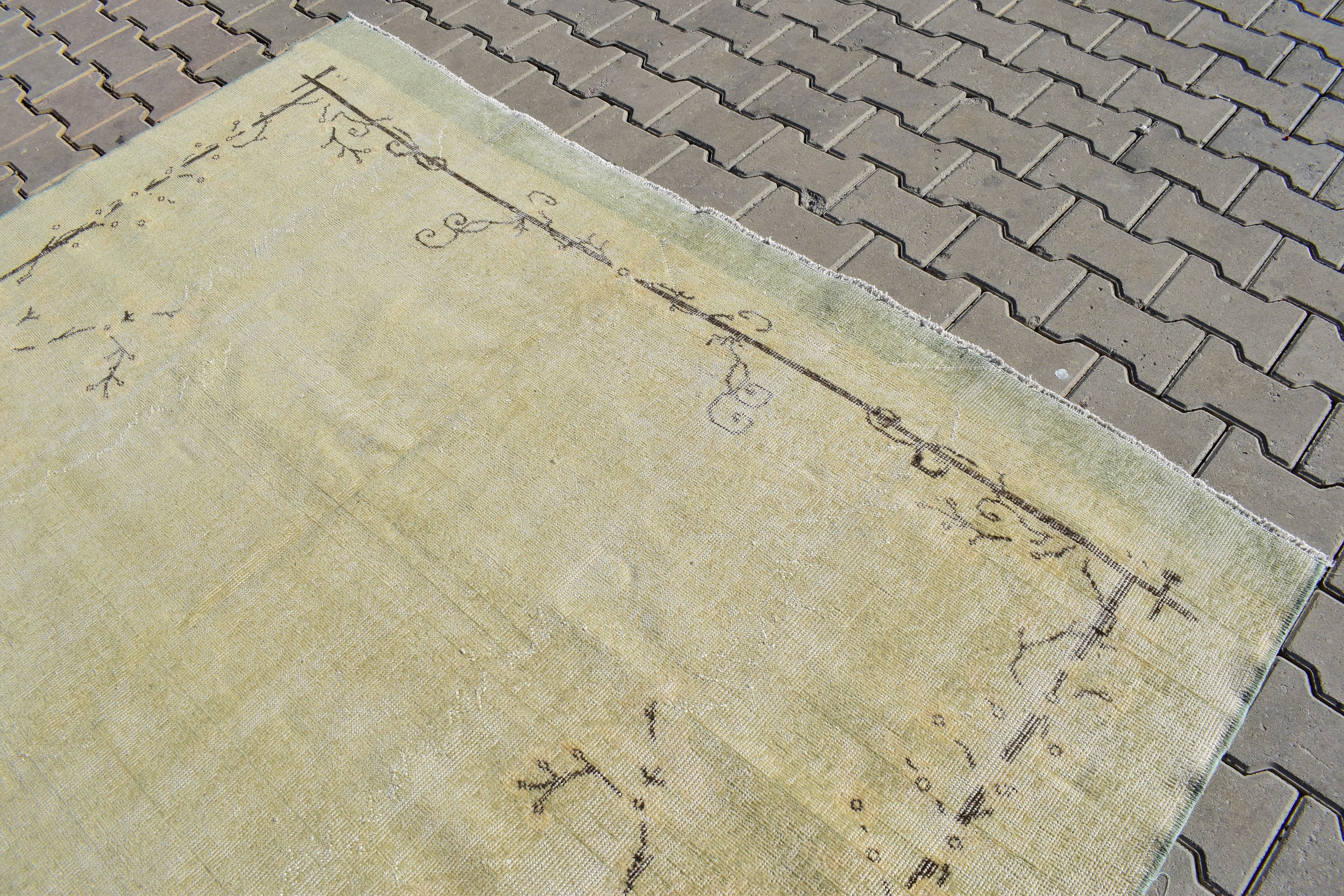 7x9 Square Rug,6'95x9'41 Feet,neutral Rug,7x9 Turkish Rug,oversized Rug ...