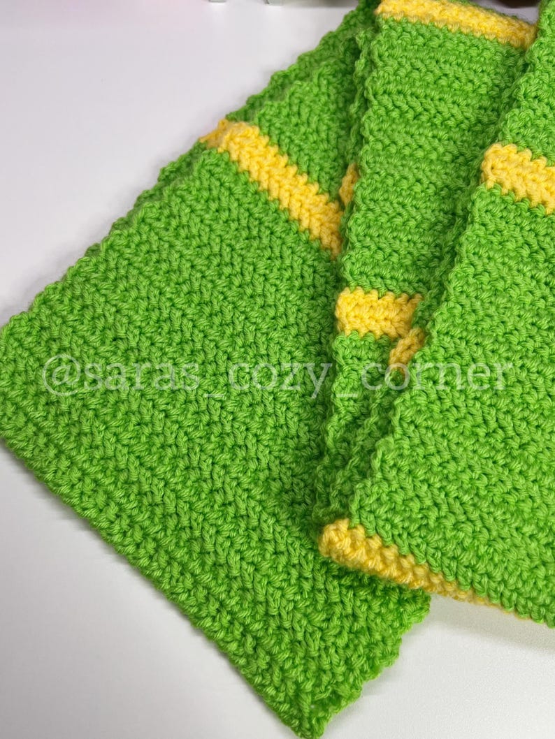 Joestar Adventure Scarf Crochet Pattern Easy Crochet Pattern Jojo Vibes ...