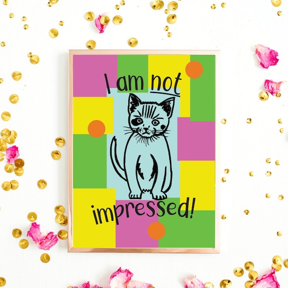 Not Impressed Animals