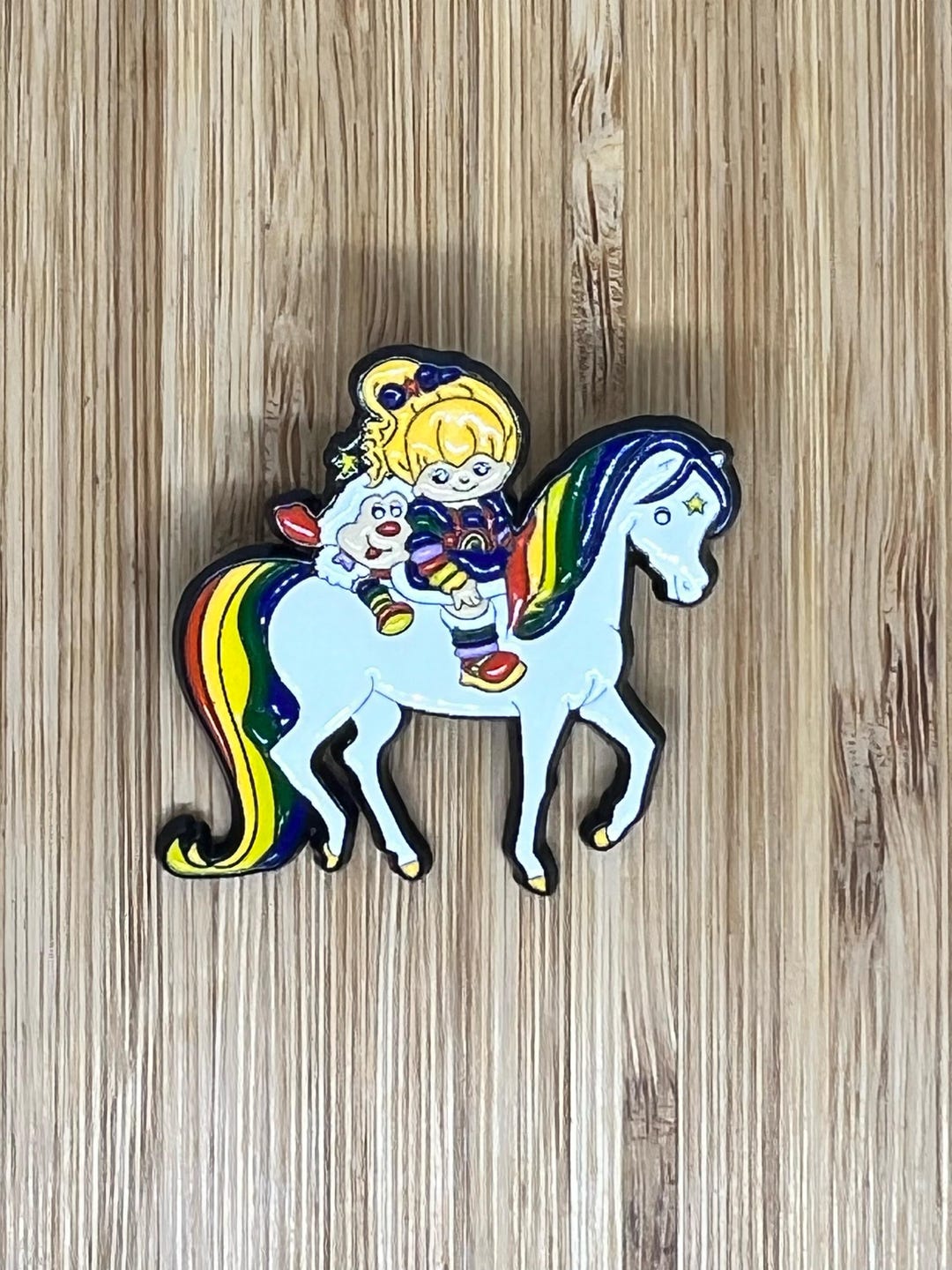 Rainbow Brite Enamel Pin - Etsy