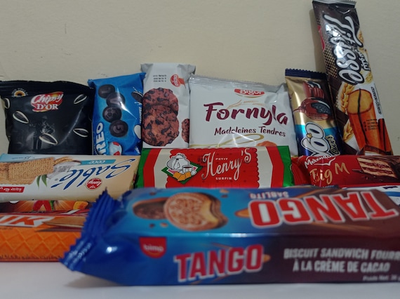 Moroccan Snack Box: Bimo Cookies Oreo and All Moroccan - Etsy
