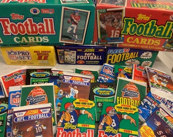 Football Cards Packs | Etsy