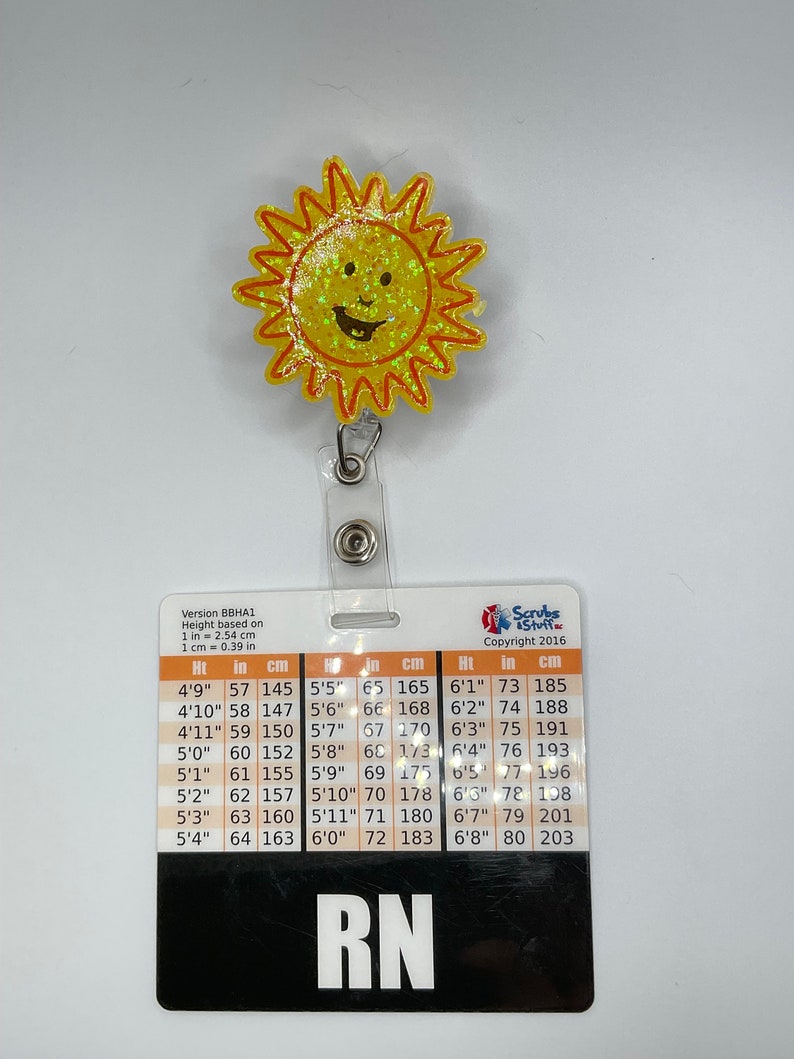 Smiling Sunshine Summer Badge Reel - Etsy