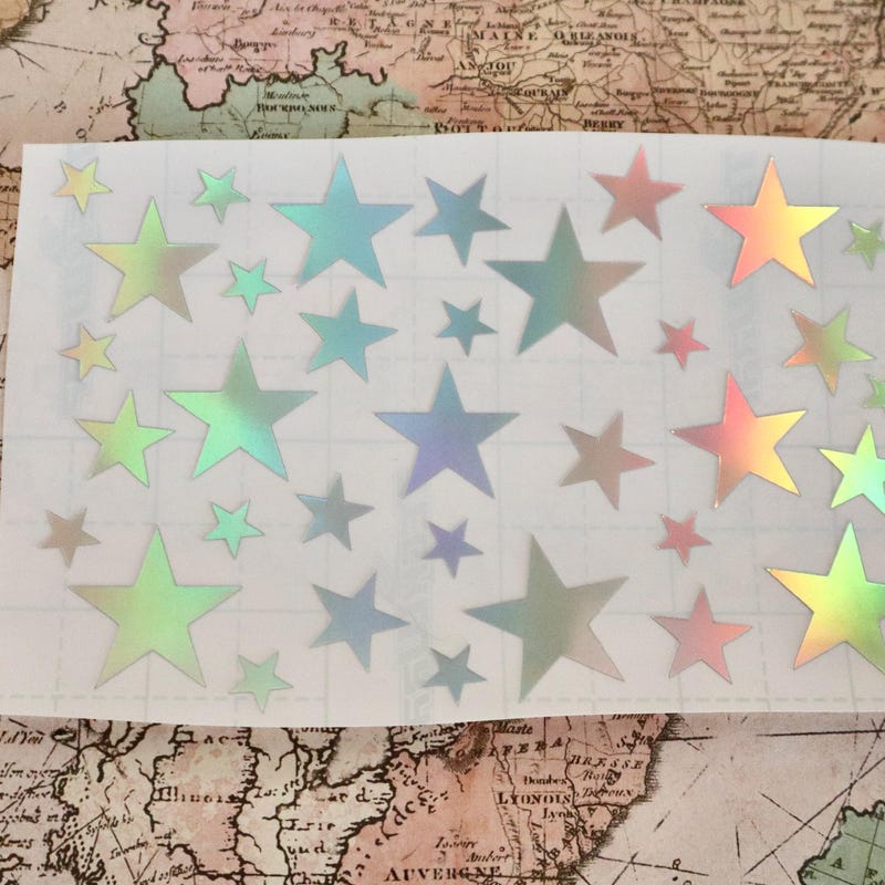 Gold Star Decal - Etsy