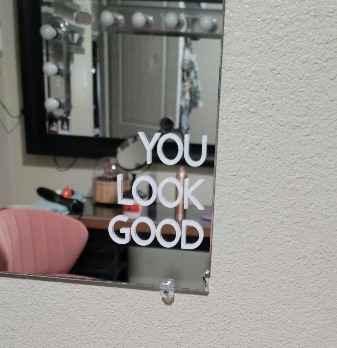 You Look Good Vinyl Decal - Trendy Mirror/mug/tumbler Decoration - Etsy