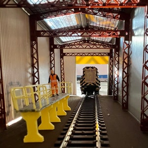 Model Railway Engine Shed OO HO Scale Locomotive TMD 250MM Deluxe ...