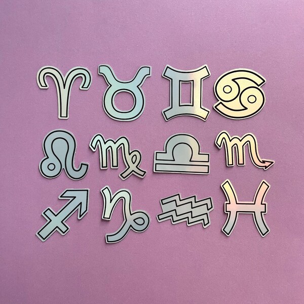 Star Sign Stickers - Etsy