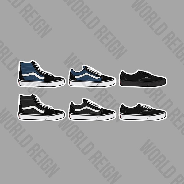 Custom Old Skool Vans - Etsy