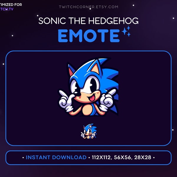 Sonic Emotes - Etsy
